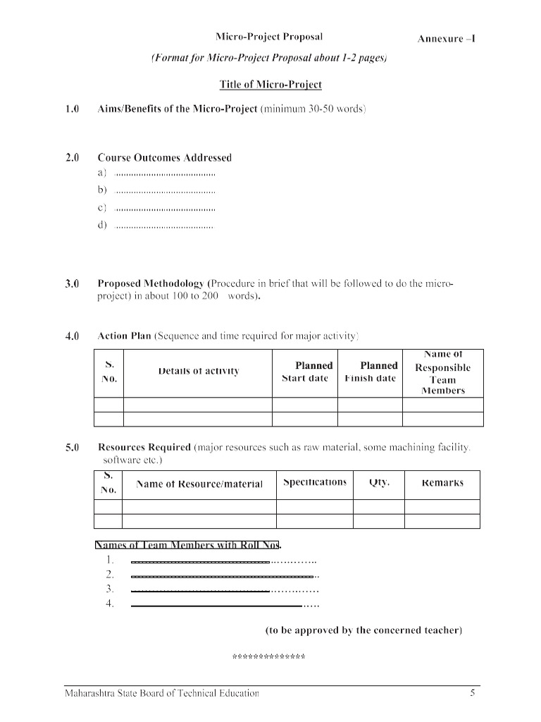 Micro Projects-1 | PDF
