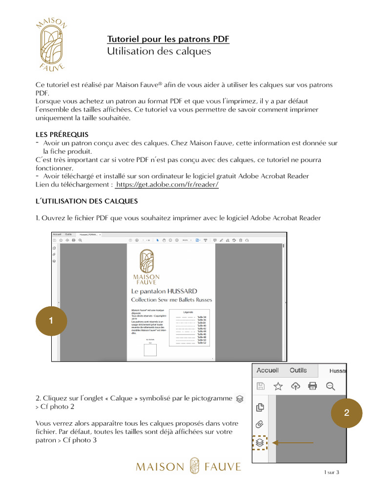 Guide Utilisation Calques PDF | PDF