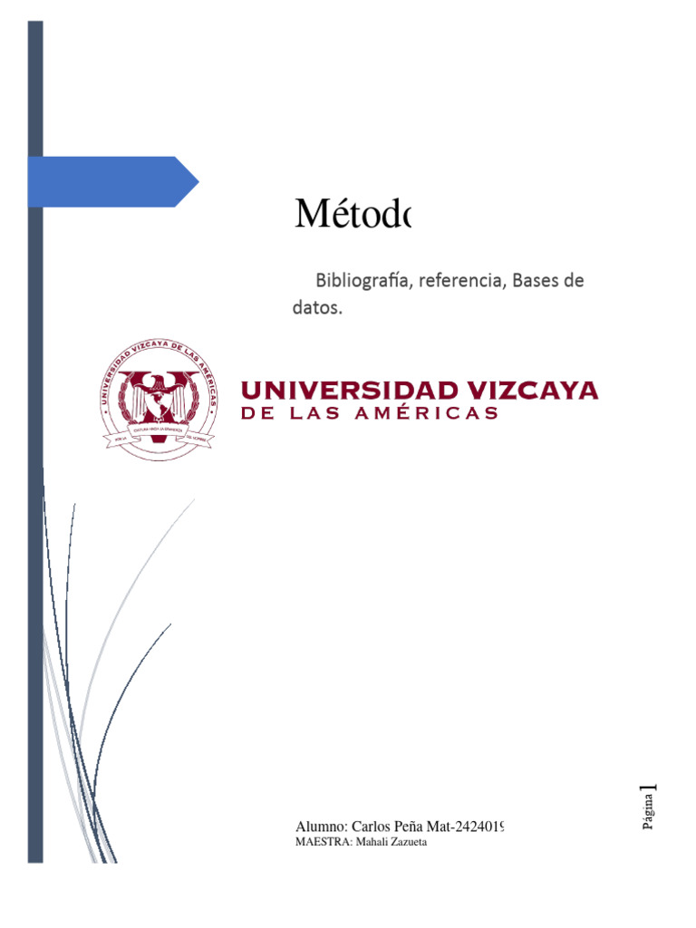 Referencias y Ejem B. Datos | PDF