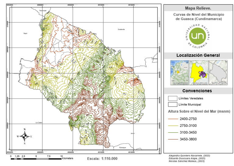 Mapa Relieve | PDF