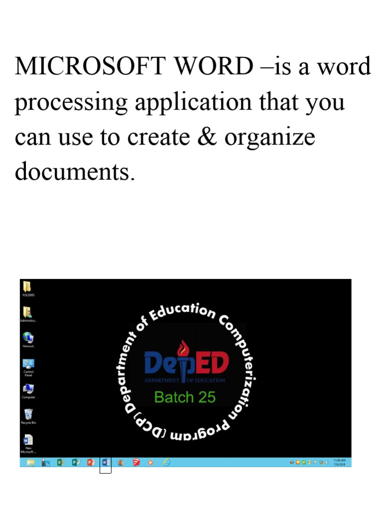 MS Word Screen | PDF