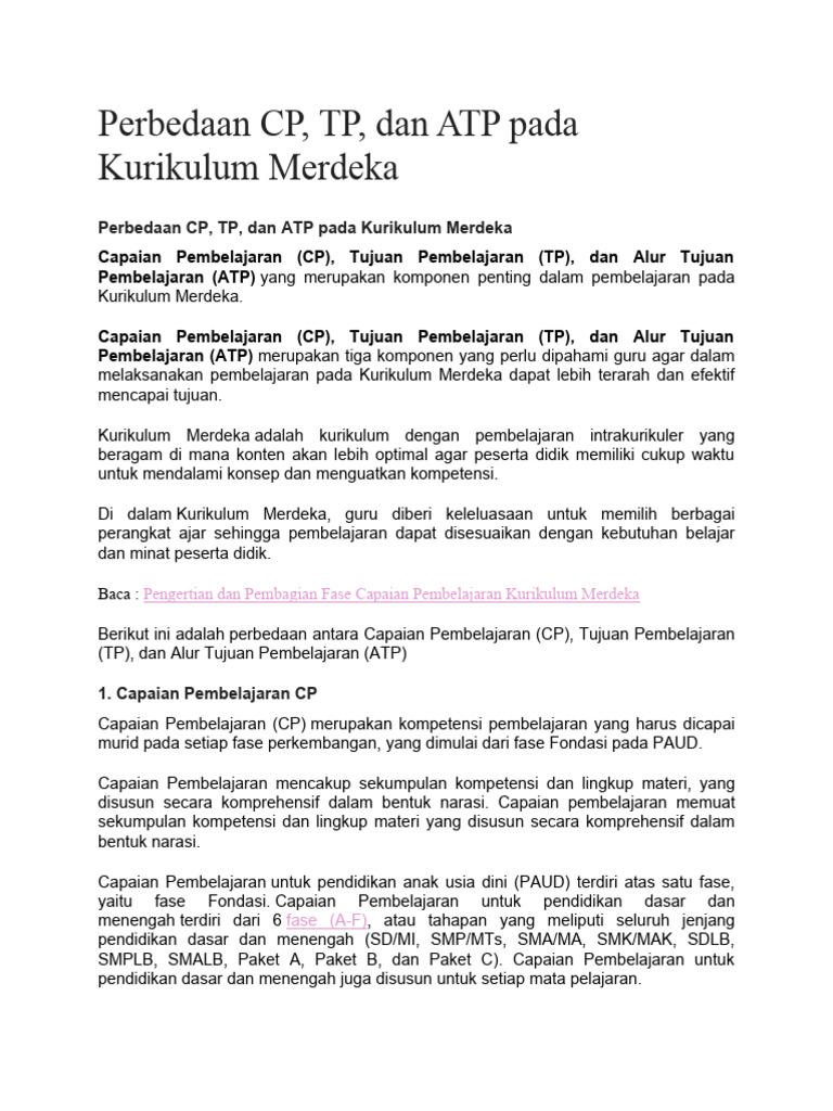 Perbedaan CP | PDF