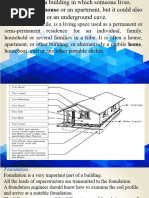 Components of A Building | PDF | Foundation (Engineering) | Roof