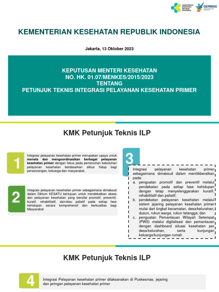v1 - Sosialisasi KMK Juknis ILP | PDF