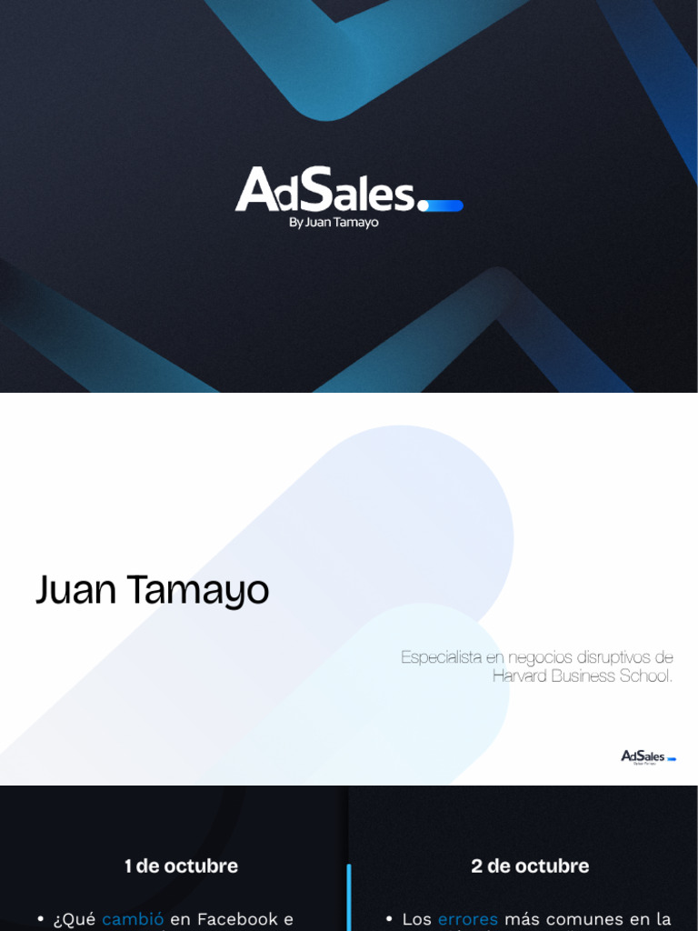 AdSales Clase #1 CD | PDF | Facebook | Comercio electrónico