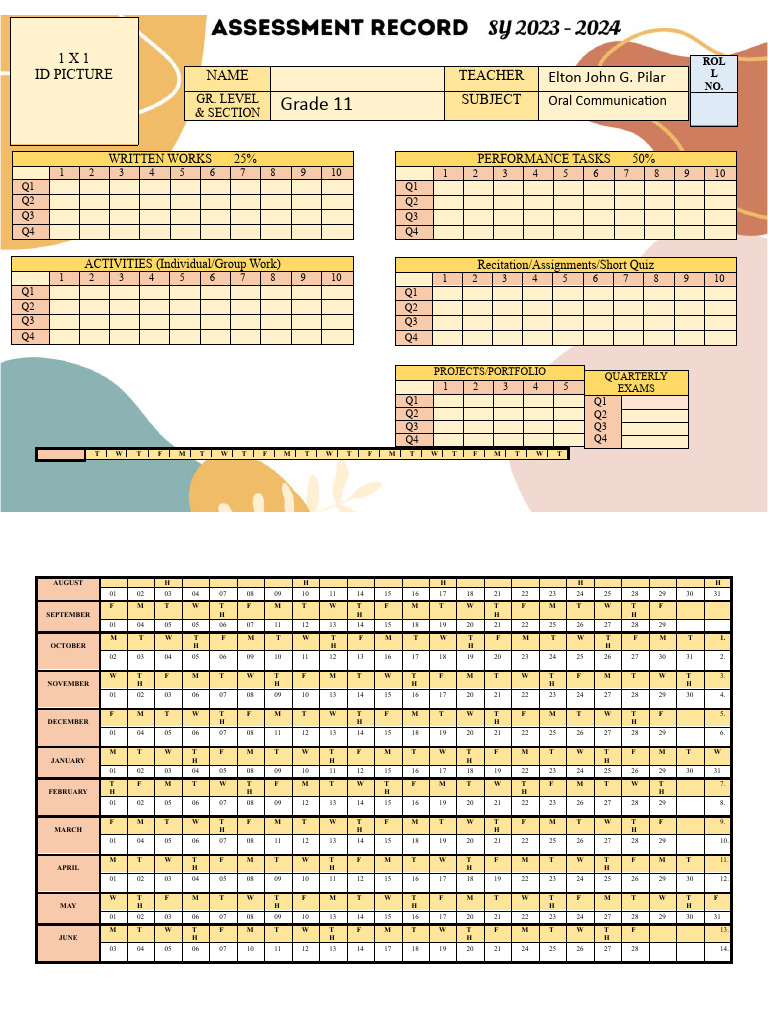 Assessment Record | PDF