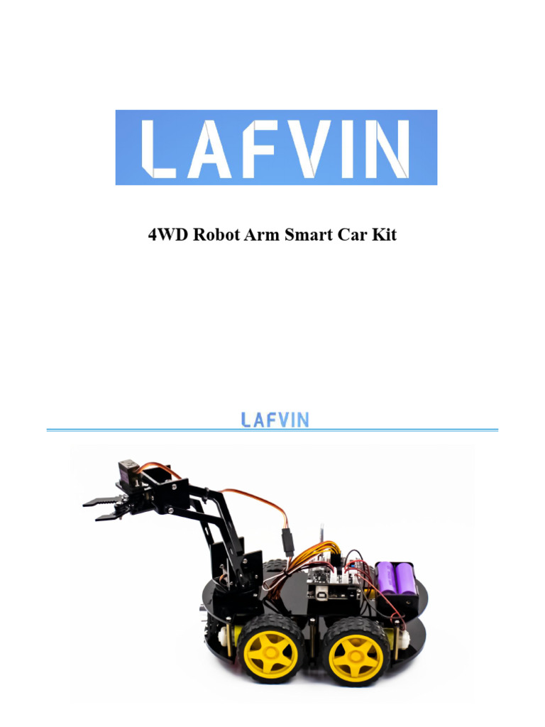 Lafvin 4wd Robot Arm Smart Car v2.2 | PDF Lafvin 4wd Robot Arm Smart Car v2.2 | PDF
