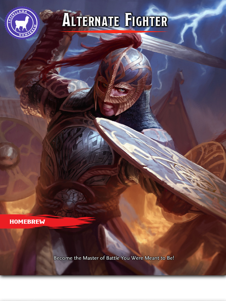 Alternate Fighter - GM Binder | PDF