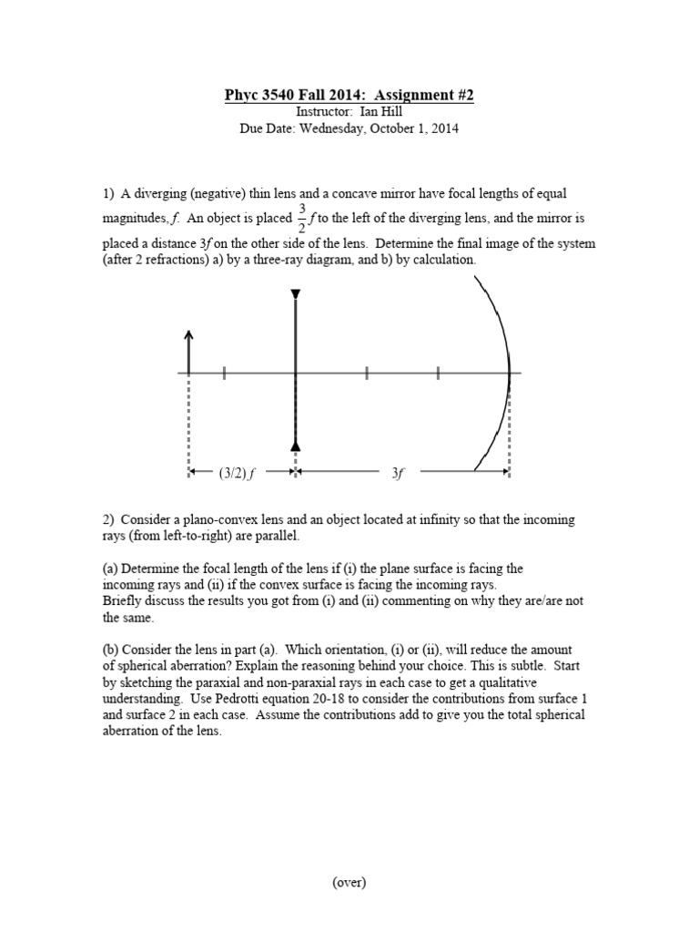 Assignment 2 | PDF | Electromagnetism | Atomic