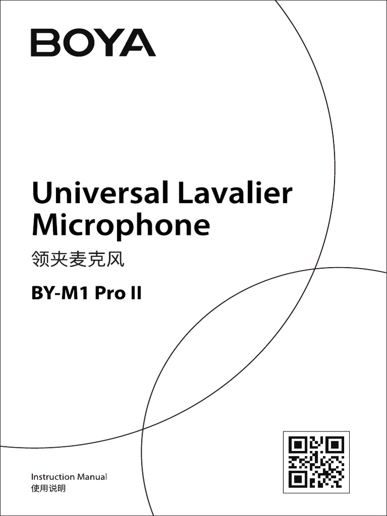 User Manual - By-M1 Pro | PDF