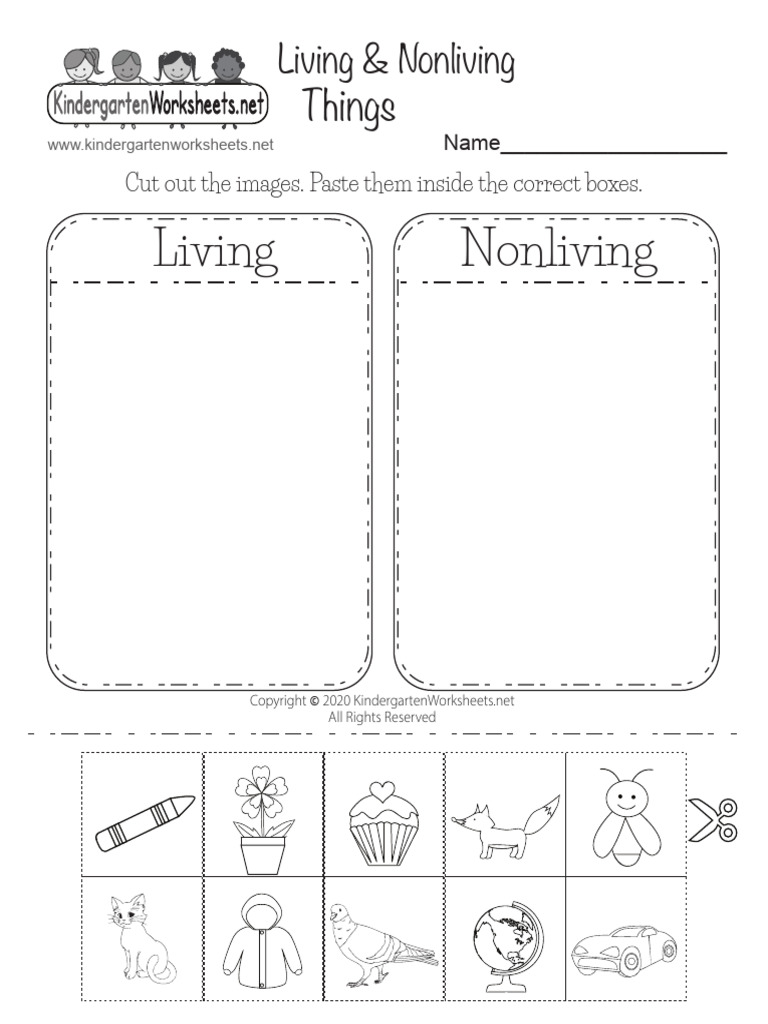 Life Science Worksheet | PDF