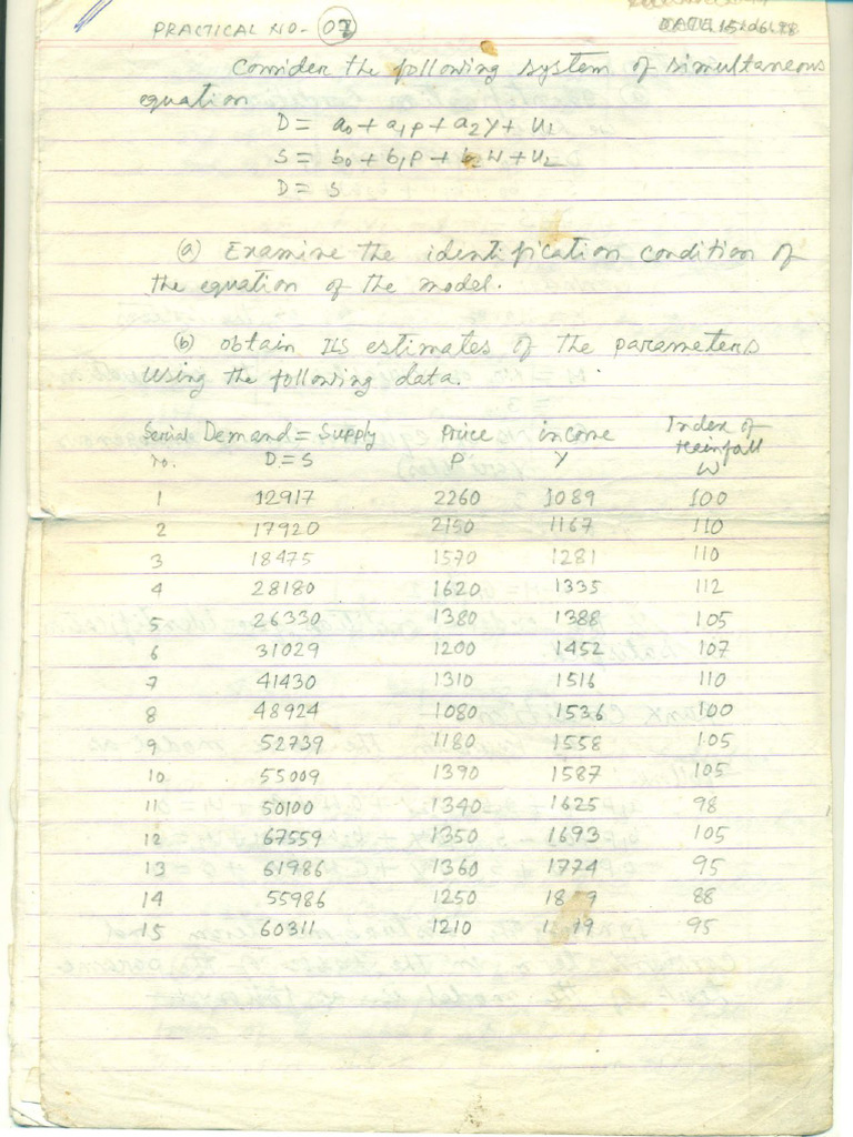 Econometrics Lab 2 and Lab 3 | PDF