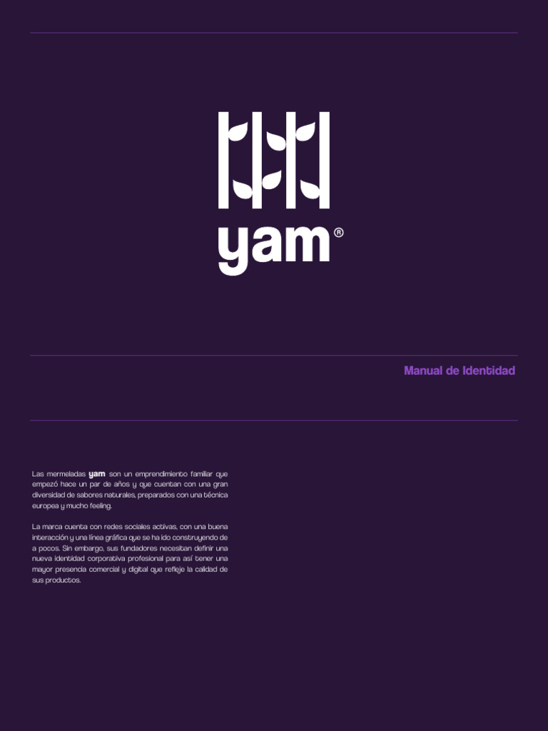 Yam - Brandbook Final | PDF | Logos