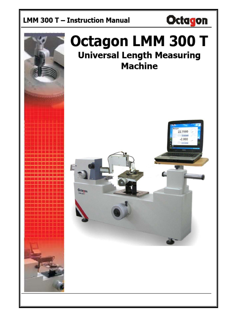 LMM 300 T Universal Measuring Machine Manual | PDF | Home & Garden ...