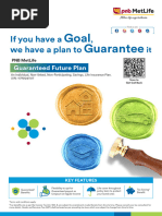 PNB MetLife Guaranteed Future Plan Illustration | PDF | Insurance ...