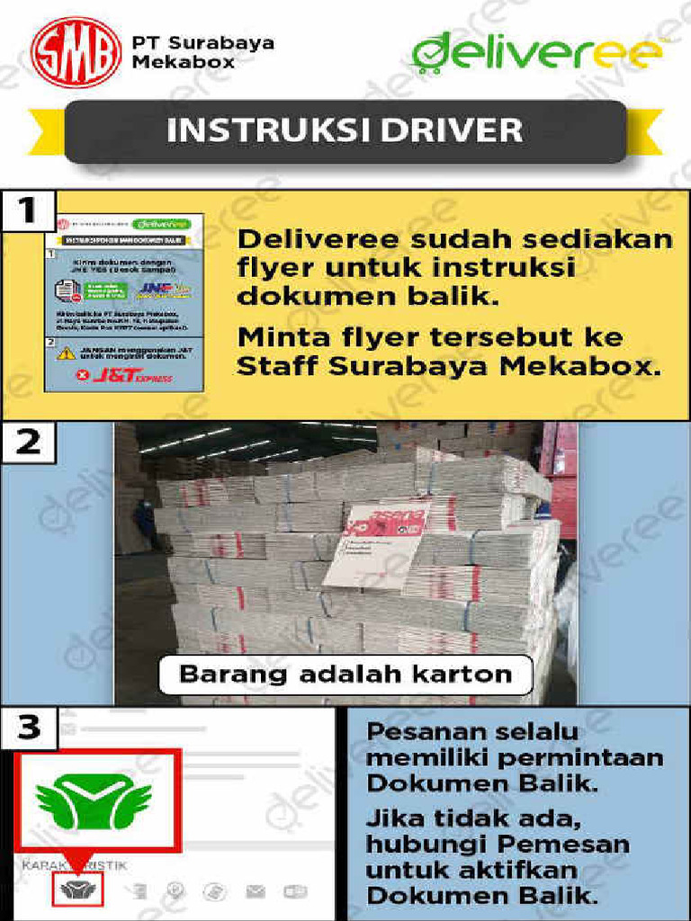Driver Instruction - PT Surabaya Mekabox Compressed | PDF