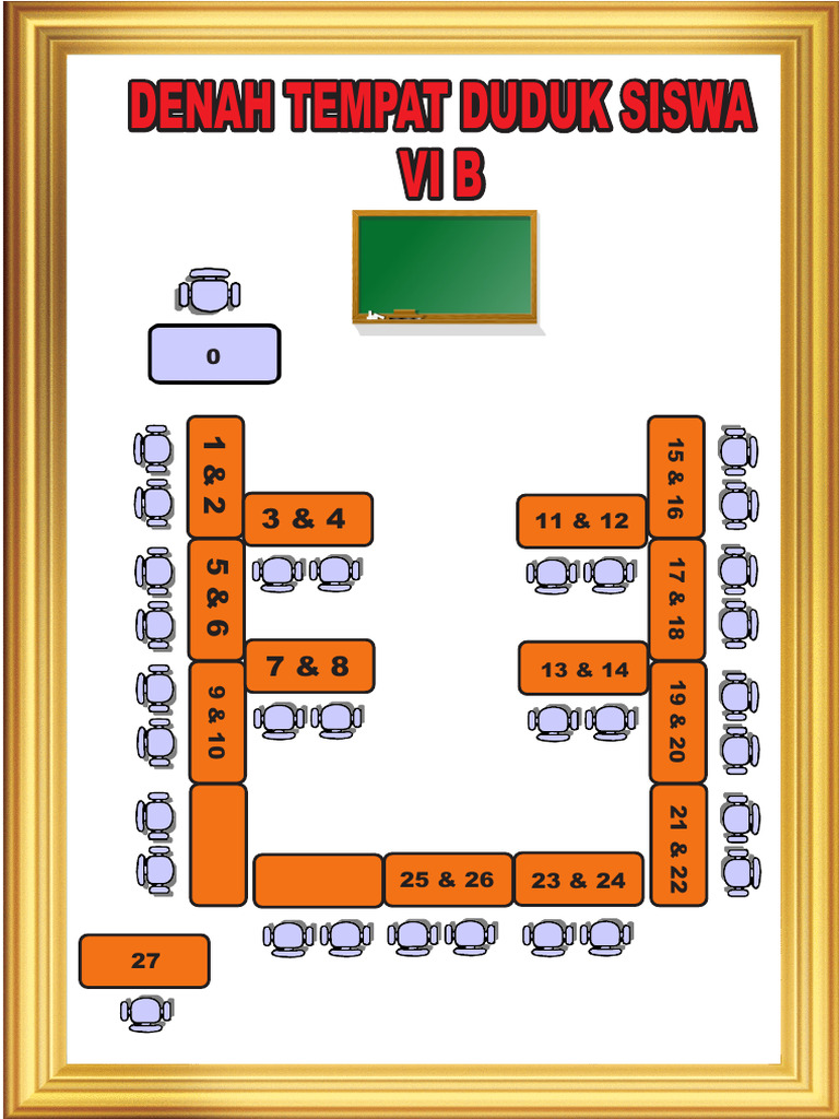 Denah Tempat Duduk | PDF