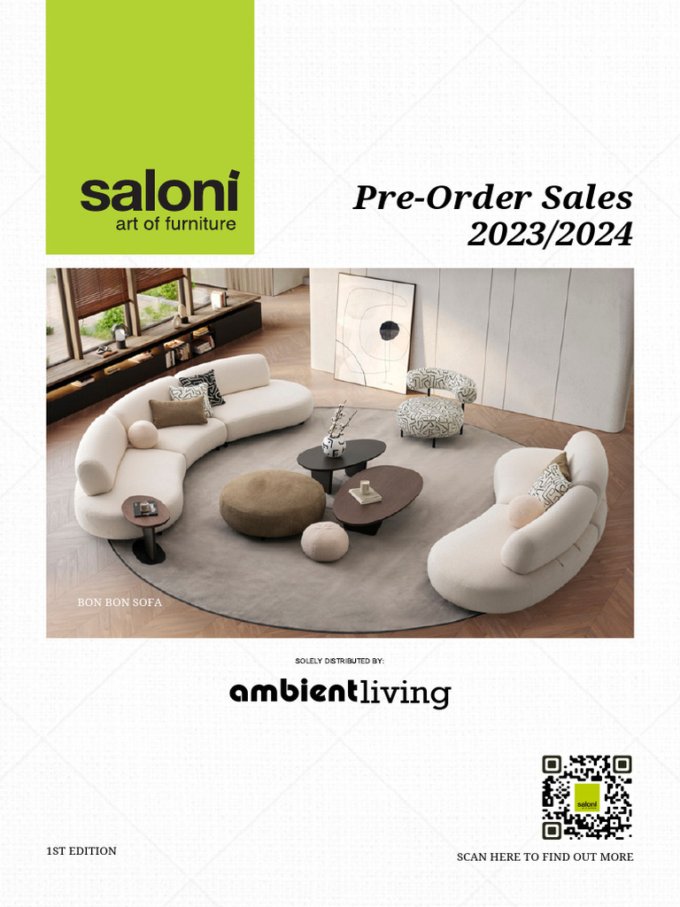SALONI Catalog Pre-Order 2023-2024 | PDF | Home | Home Economics
