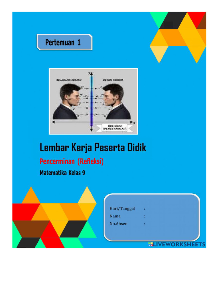 LKPD Pencerminan | PDF