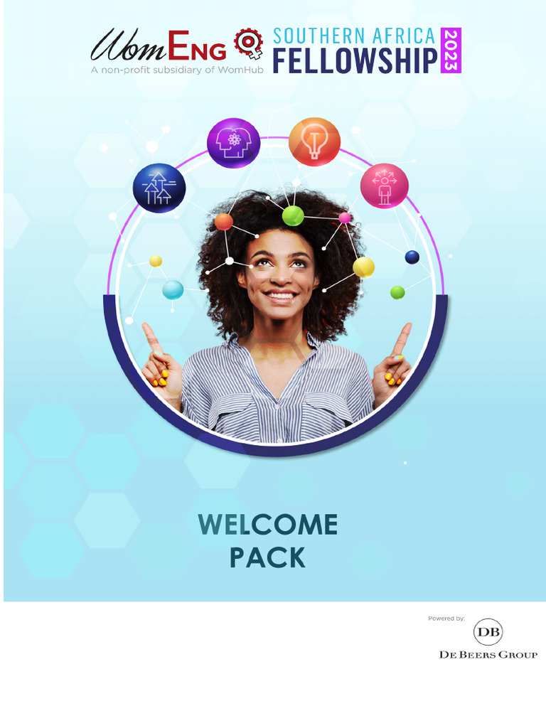 WomEng SA - Fellowship - 2023 - Welcome - Pack | PDF | Engineering | Entrepreneurship