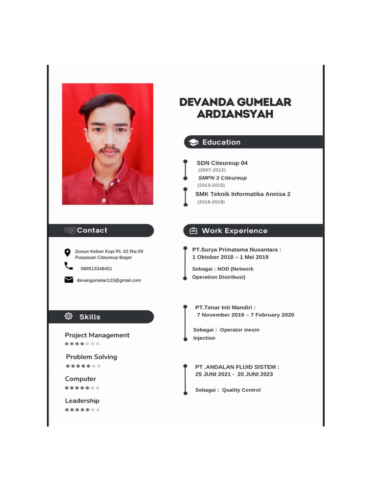 Contoh Lamaran | PDF