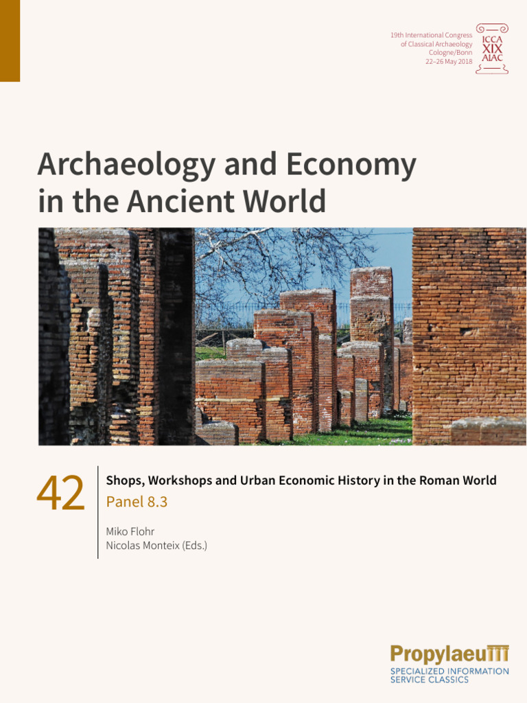 Archaeology and Economy in The Ancient World: Panel 8.3 | PDF ...