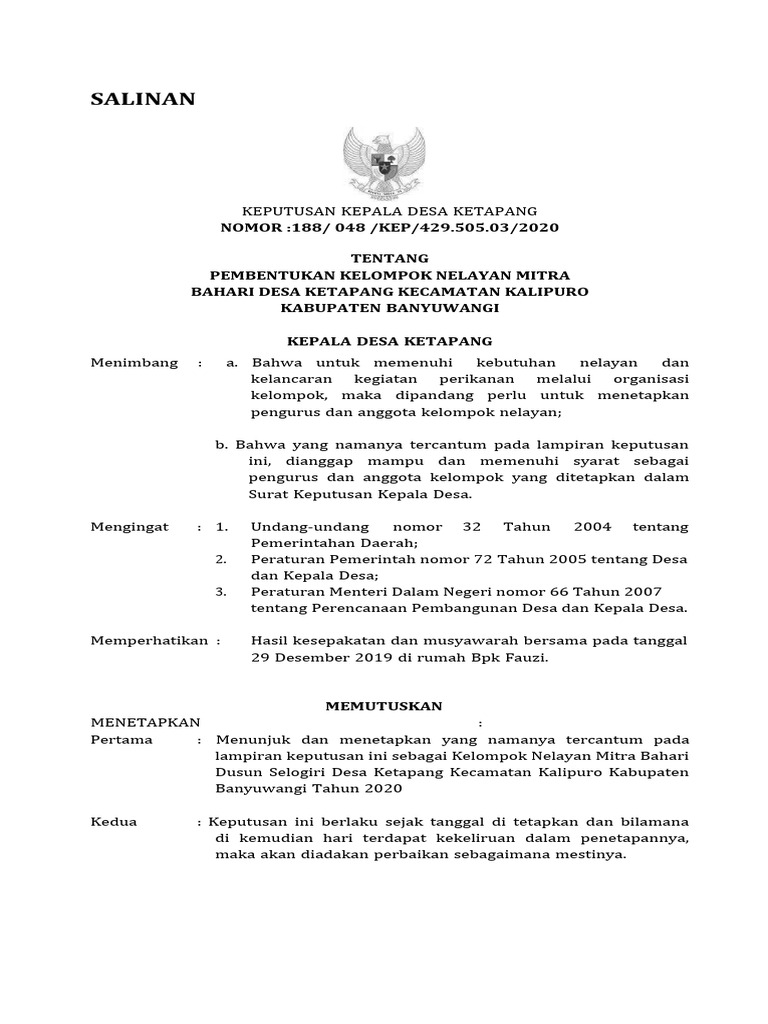 Kelompok Nelaya Mitra Bahari | PDF