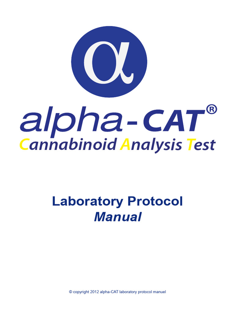 AlphaCAT Protocol | PDF | Cooking, Food & Wine