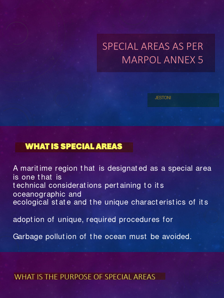 Special Areas Atbp | PDF | Sea | Baltic Sea