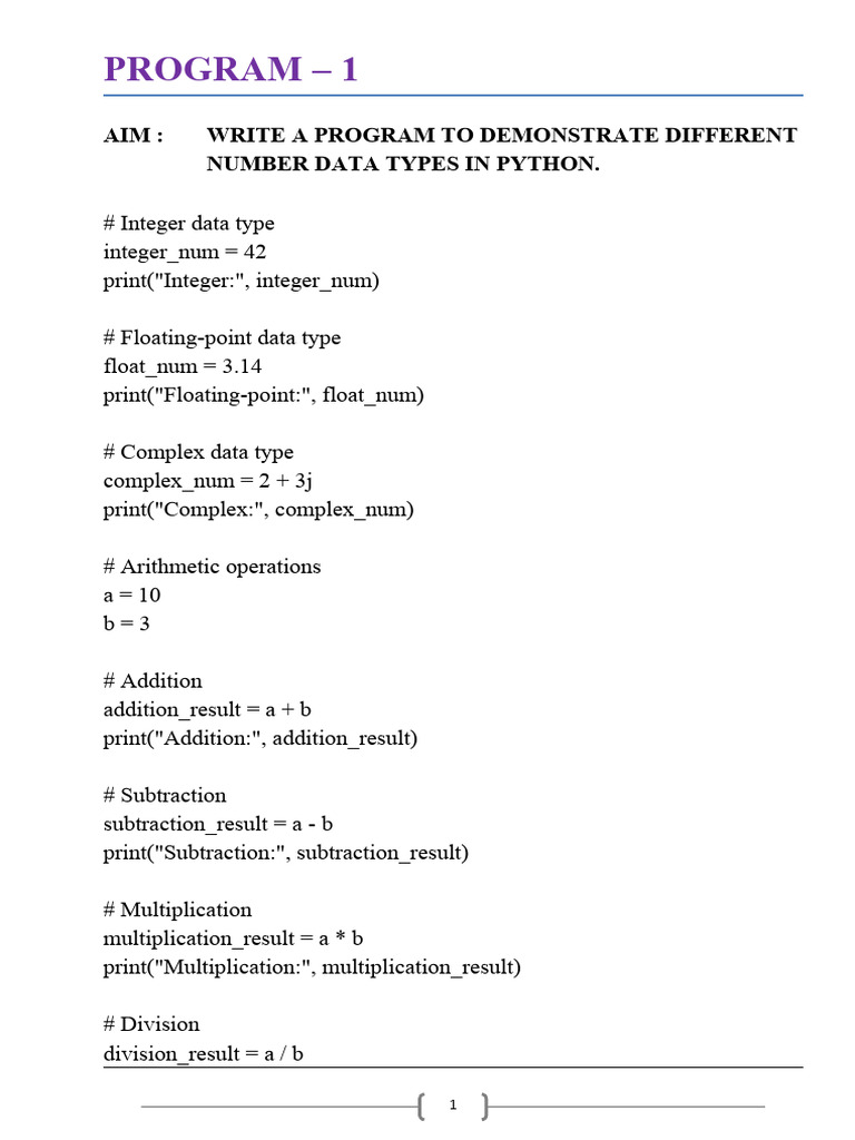 PYTHON PRACTIAL FILE - Aman | PDF | Data Type | String (Computer Science)