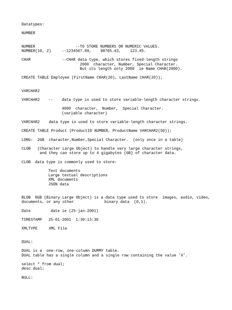 Data Types Pdf String Computer Science Data Type
