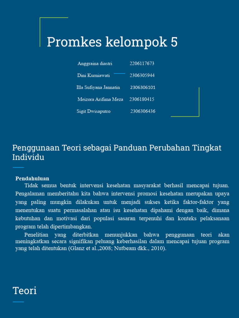 Promkes Kelompok 5 | PDF