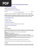 Rinomicine : Composition et Indications | PDF | Caféine | Anti ...
