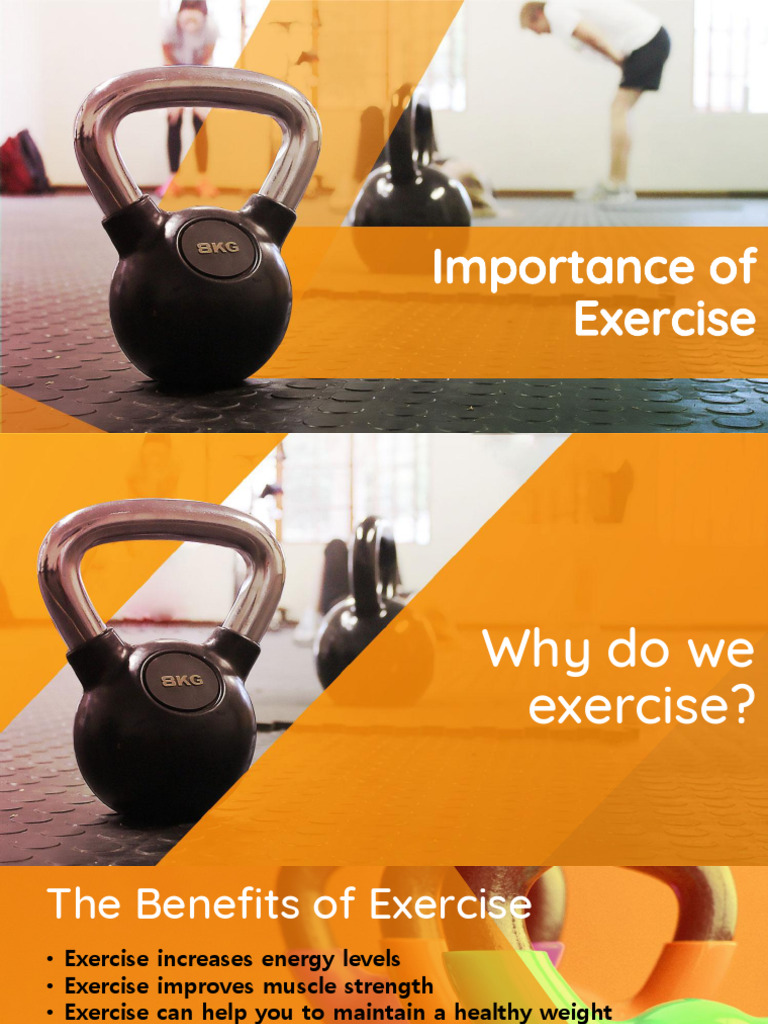 Importance of Exercise | PDF | Wellness