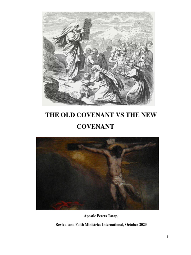 The Old Covenant Vs The New Covenant | PDF | Babylonian Captivity ...