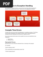 Exception Handling - Sumita Arora | PDF | Python (Programming Language ...