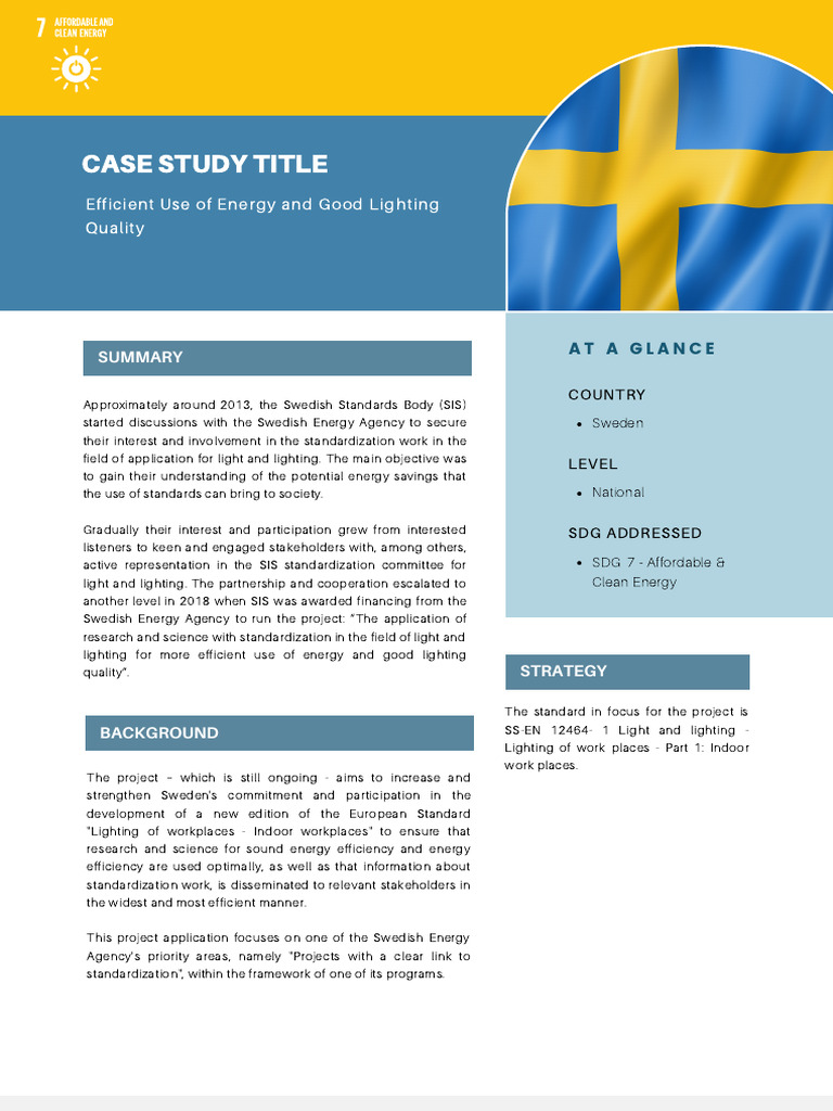 SDG 7 Sweden | PDF