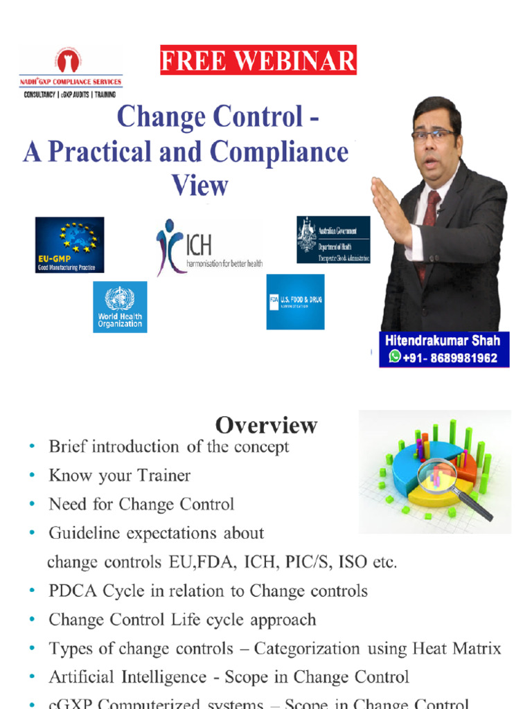 Change Control - A Practical and Compliance View | PDF