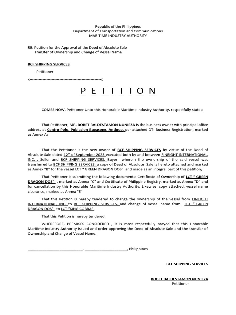Petition | PDF | Public Law | Judiciaries