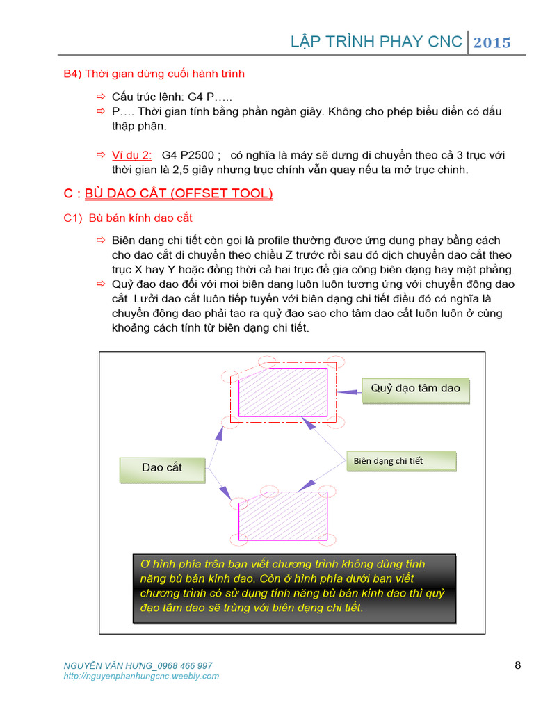 Lập Trình Phay Cnc - phần c | PDF