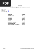 Nominal Pipe Sizes Schedule Tabla 1 API 574 | PDF