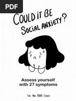 Social Phobia Anxiety Inventory | PDF | Social Anxiety Disorder | Phobia