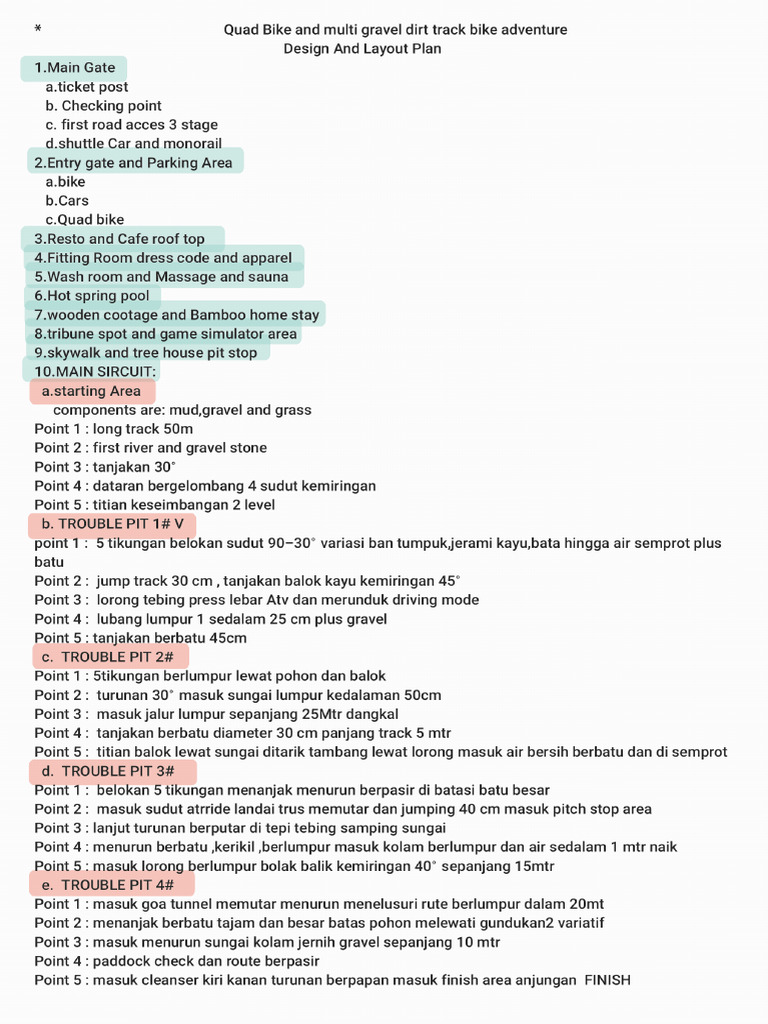 ATV design narrative layout plan by HRS CONCEPT _230622_154016 | PDF
