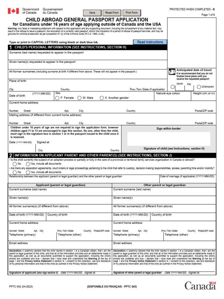 PPTC 042 | PDF | Birth Certificate | Legal Guardian