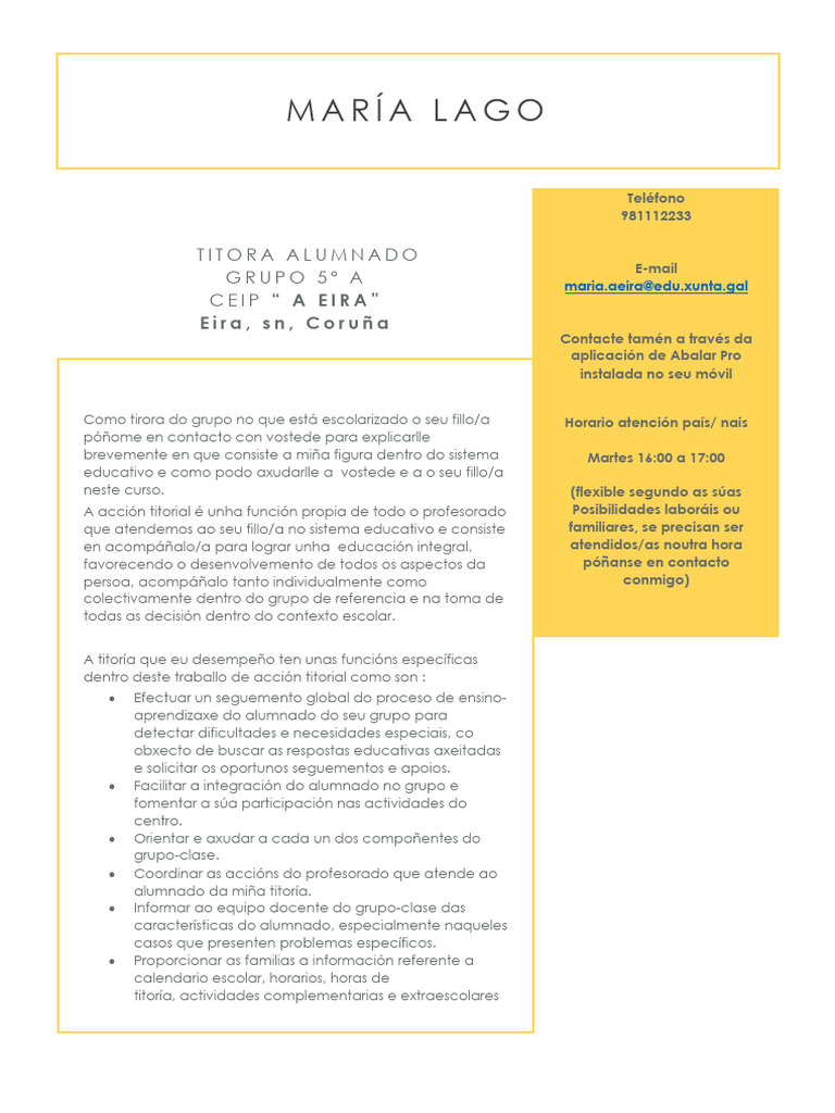 Maria Lago Calo Tarefa 1 | PDF