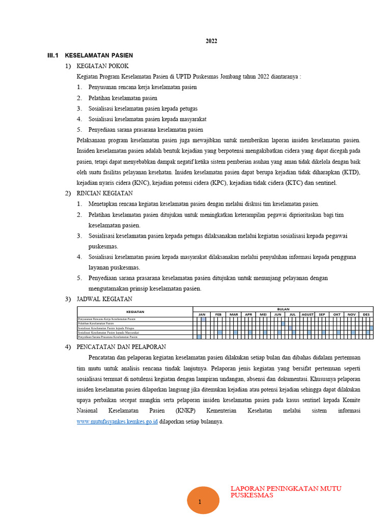 Keselamatan Pasien 2022 | PDF | Sains & Matematika
