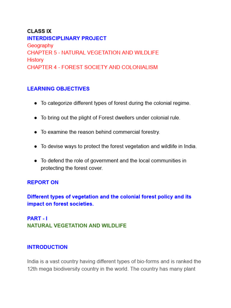 Ix_ Interdisciplinary Project (2) | PDF