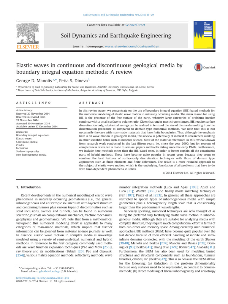 1 s2.0 S0267726114002784 Main | PDF | Linear Elasticity | Ordinary ...