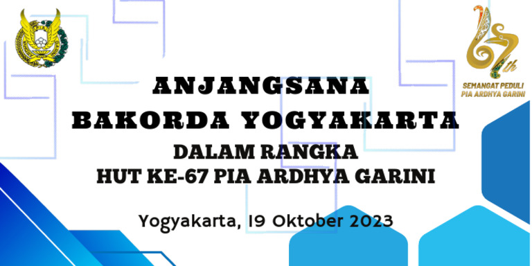 Anjangsana HUT Ke-67 PIA Ardhya Garini | PDF