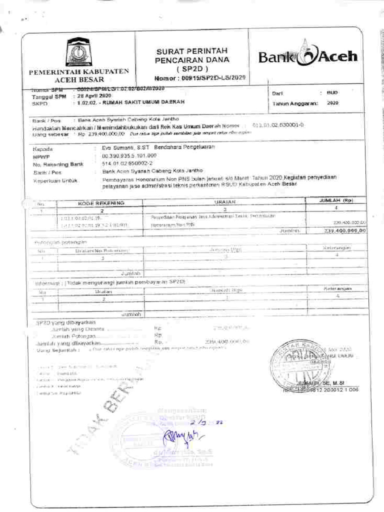 GAJI KONTRAK 2020 - 11zon | PDF